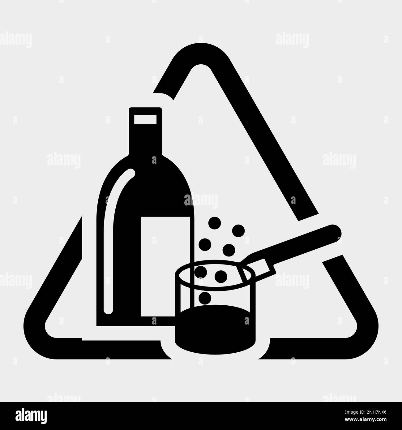 Chemicals In Use Symbol Sign Isolate On White Background,Vector ...