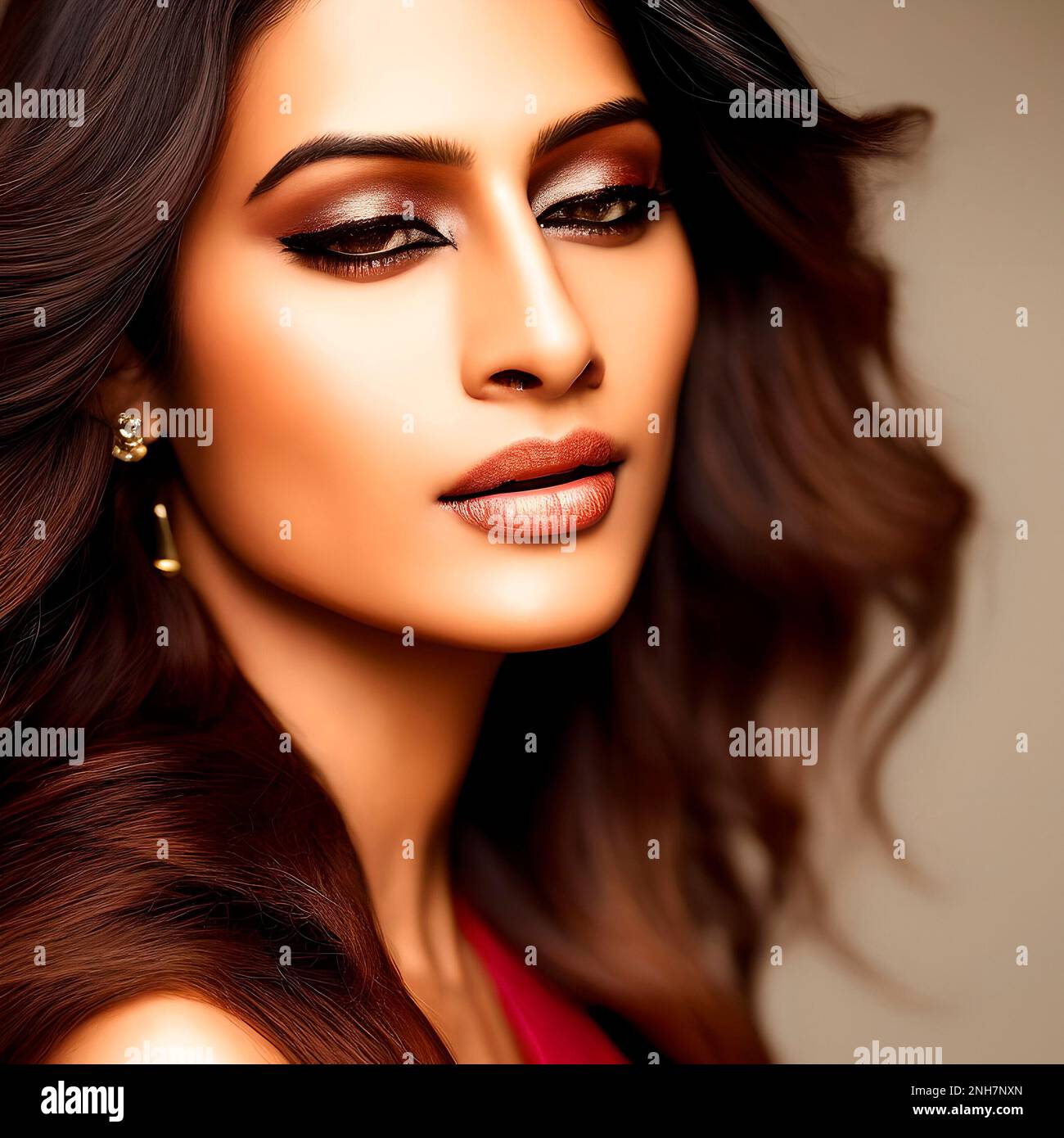 Indian super model hi-res stock photography and images - Alamy