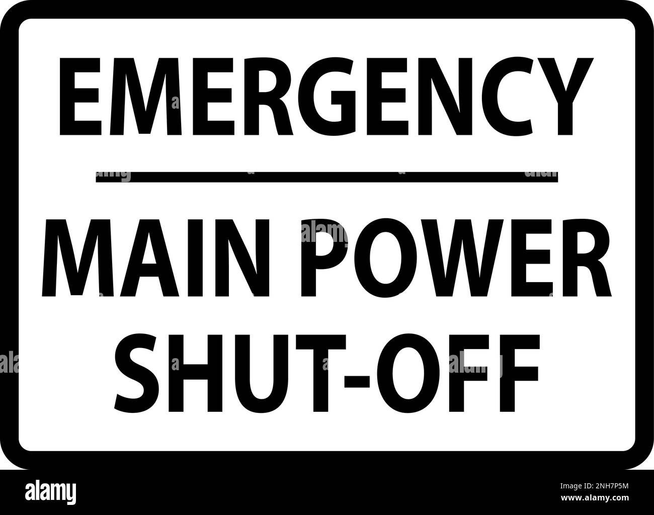 Shut off machine Stock Vector Images - Alamy