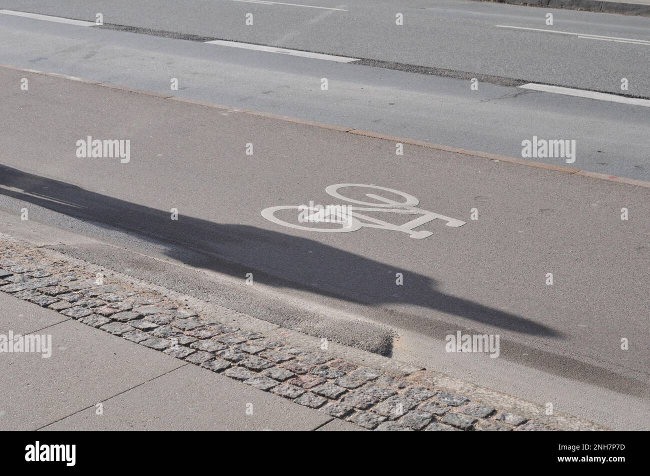 Copenhagen/Denmark/21 ebraury 2023/ Danes as biker nation and use bike ...