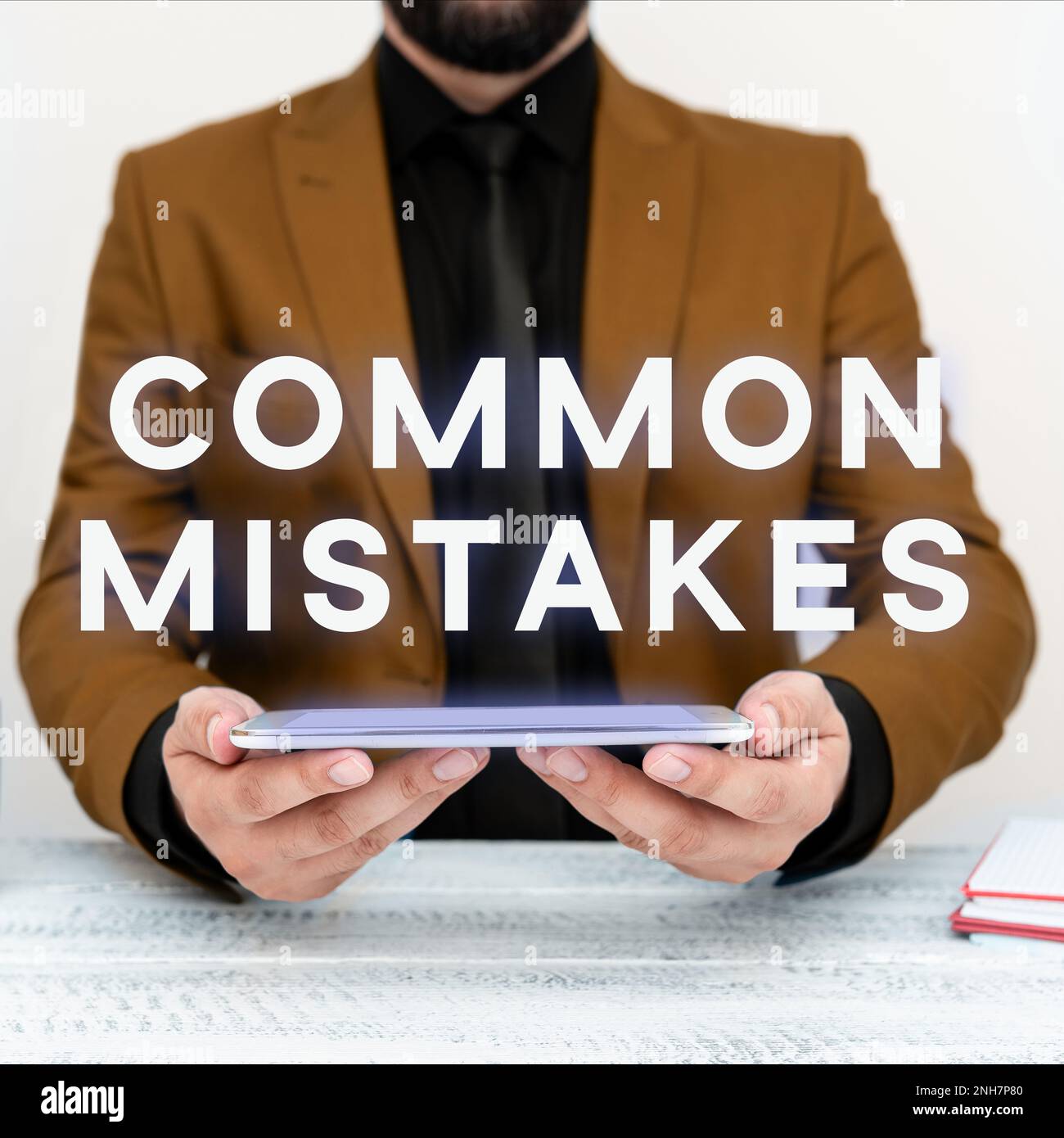 Text caption presenting Common Mistakes. Conceptual photo repeat act or ... Text caption presenting Common Mistakes. Conceptual photo repeat act or ...