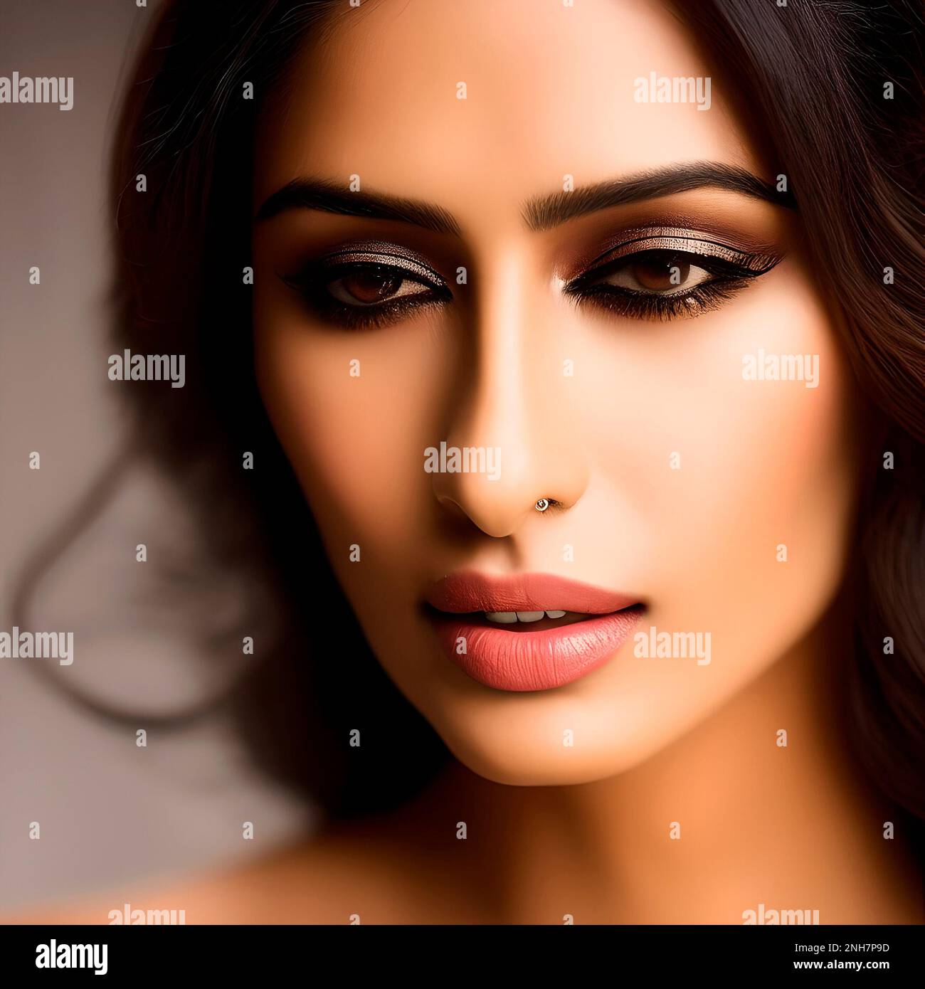 Indian super model hi-res stock photography and images - Alamy