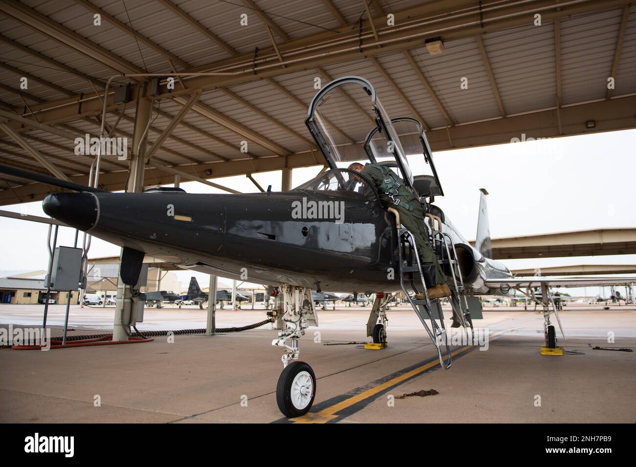 U.S. Air Force Lt. Col. Ryan “Vic” Fandler, an instructor pilot ...