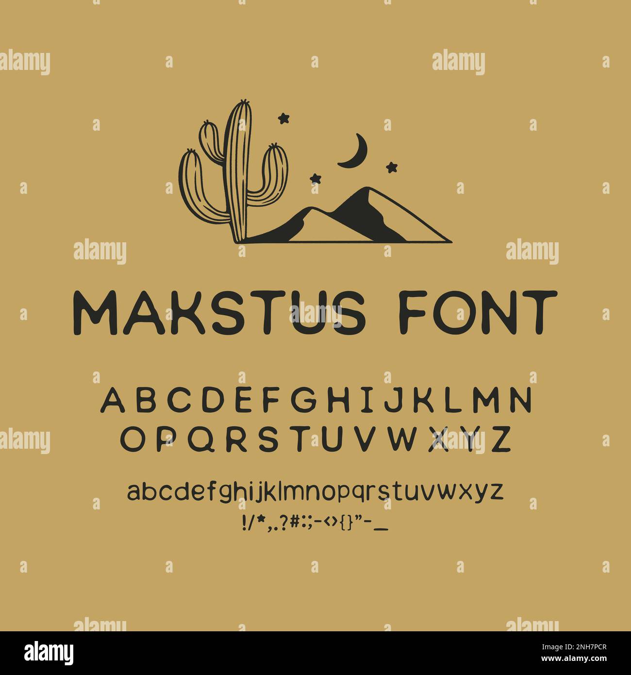 hand drawn font Stock Vector Image & Art - Alamy