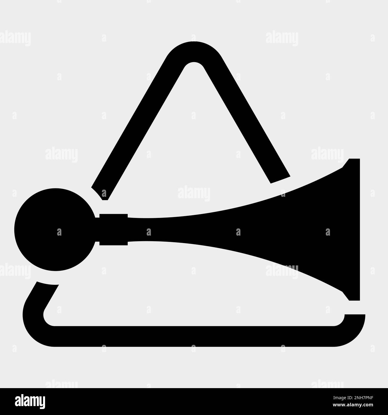 PPE Icon.Sound Horn Symbol Sign Isolate On White Background,Vector ...