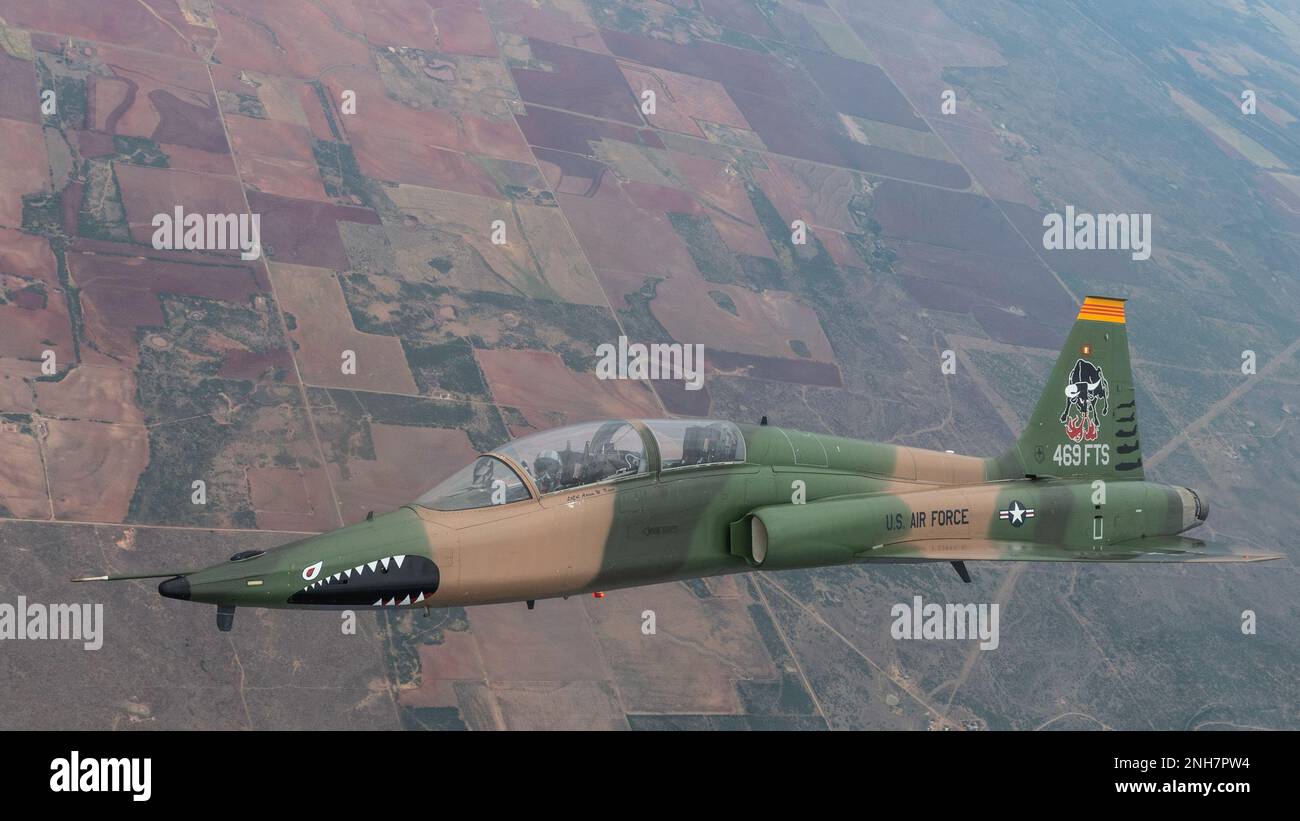 U.S. Air Force Maj. Logan Riordan, an instructor pilot assigned to the ...