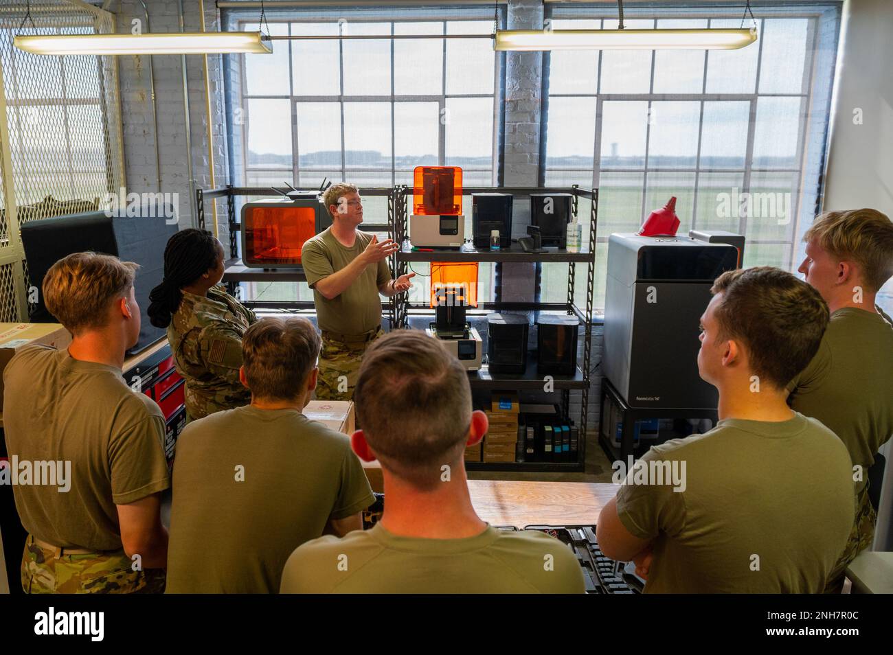 Captain Jeff Howdeshell, 22nd Air Refueling Wing chief of innovation ...