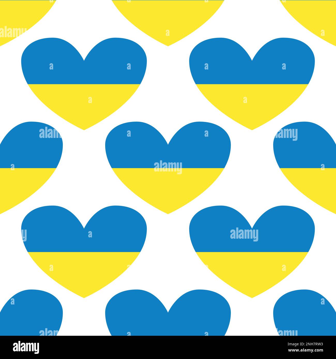 Seamless Pattern Line Ukraine Flag, National Background Stock Vector ...