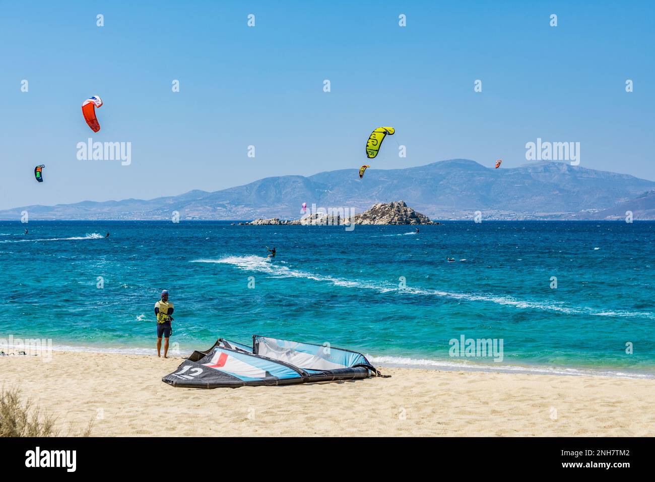Popular beaches in naxos hi-res stock photography and images - Alamy