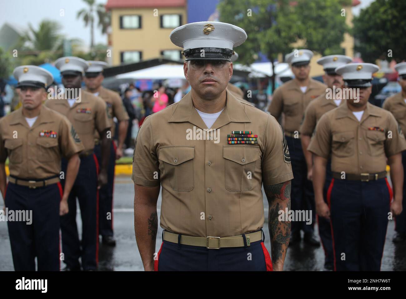 U.S. Marine Corps Gunnery Sgt. Juan V. Robledo Jr., administrative ...