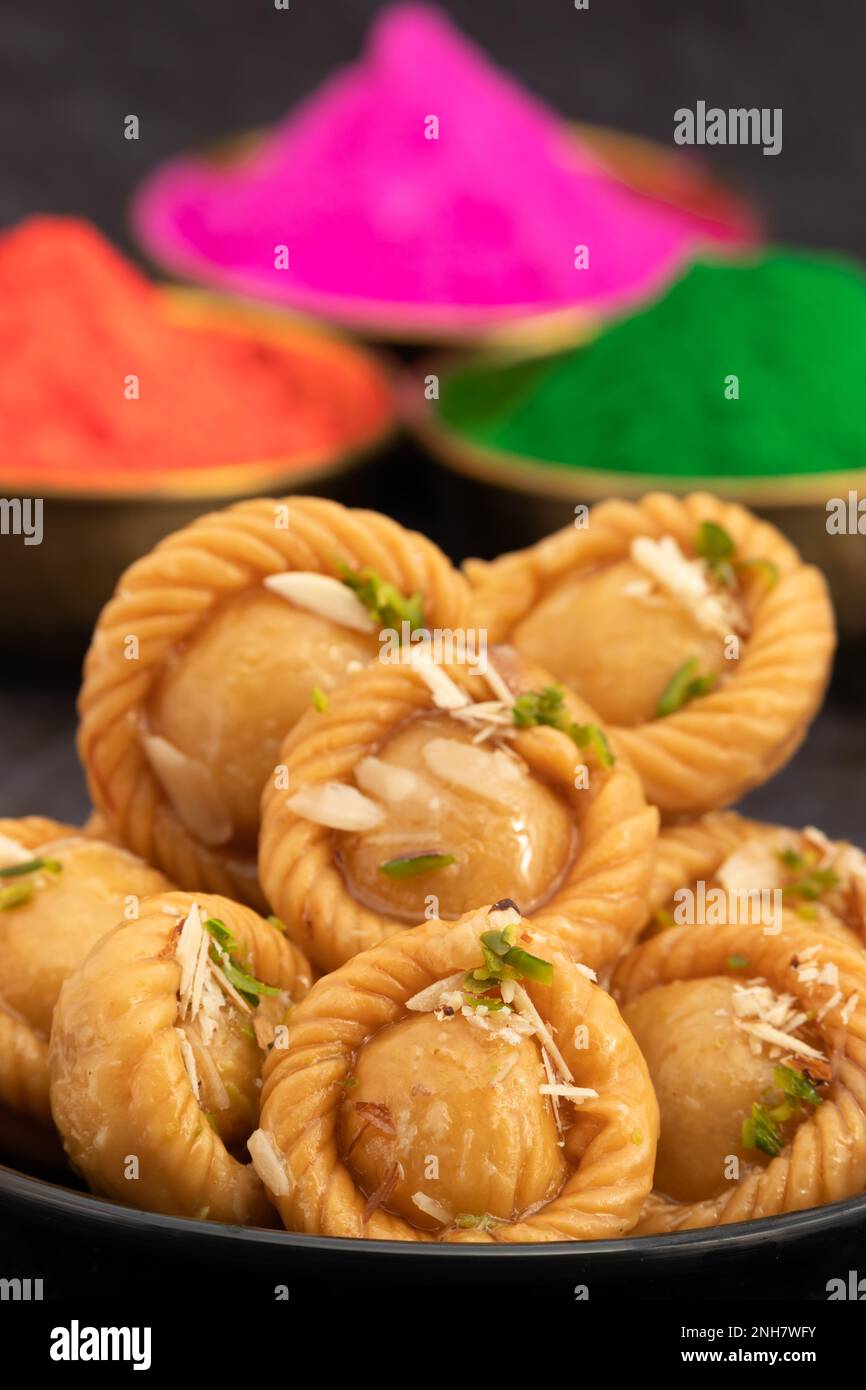 Chandrakala Gujia Mithai Also Called Suryakala Gujiya, Pirukiya ...