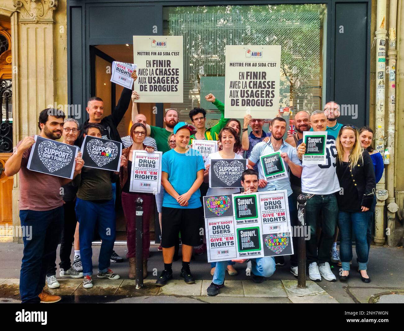 Harm reduction activists hi-res stock photography and images - Alamy