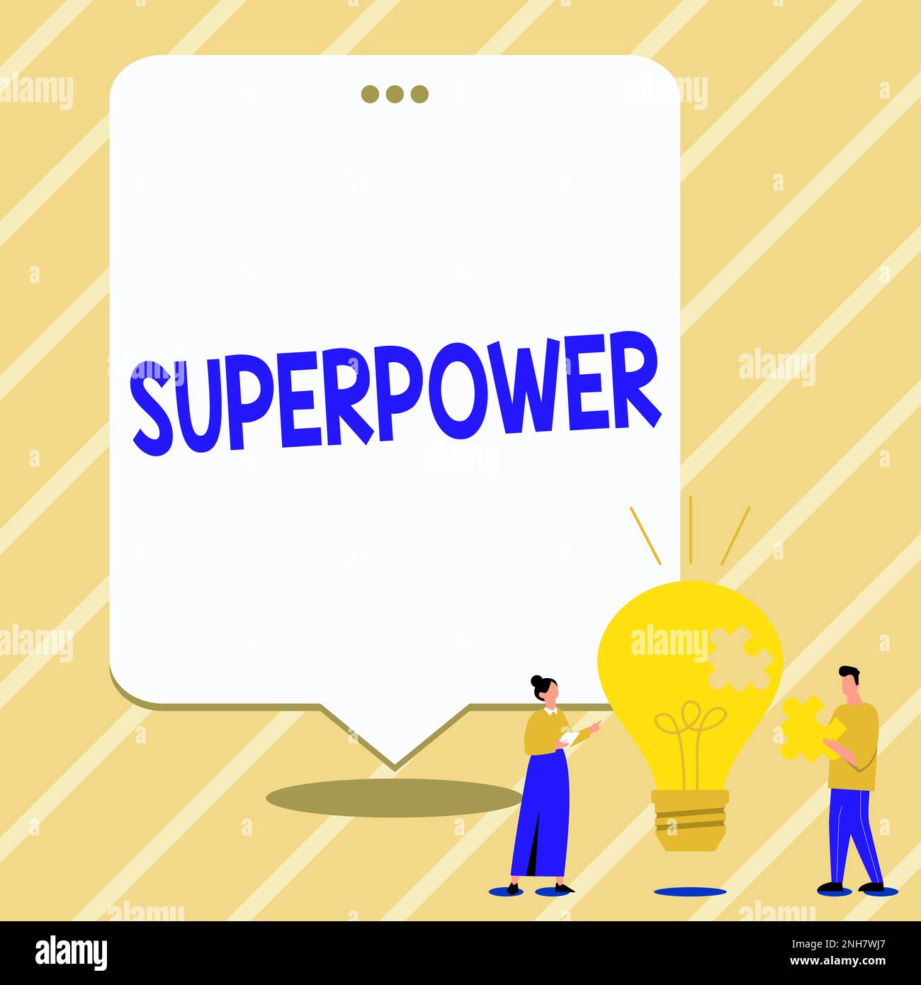 Writing displaying text Superpower. Business idea a power or ability of ...