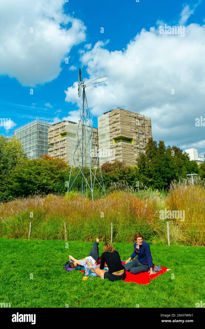Paris, France, People, Modern Architecture, New Neighborhood, Eco ...