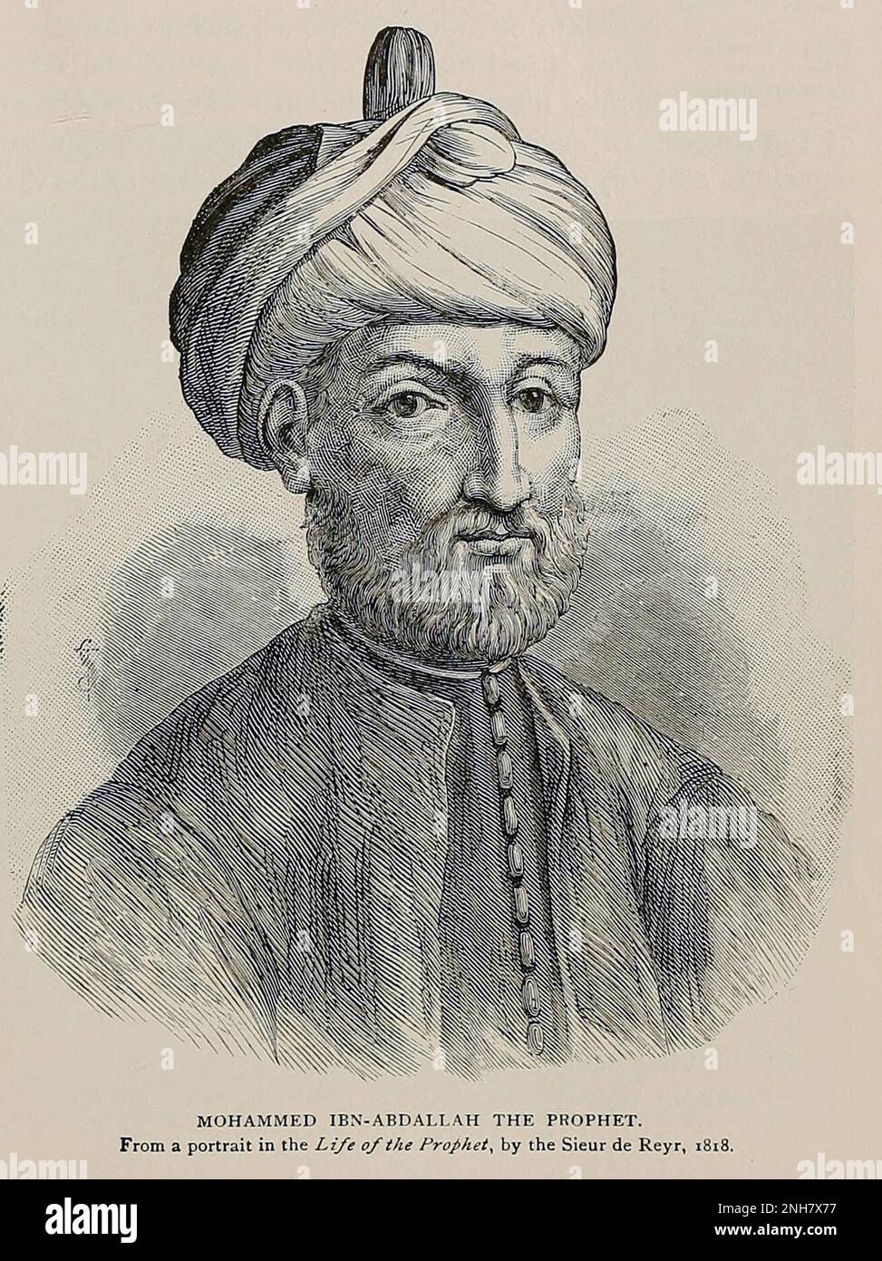 MOHAMMED IBN-ABDALLAH THE PROPHET from Cyclopedia universal history ...