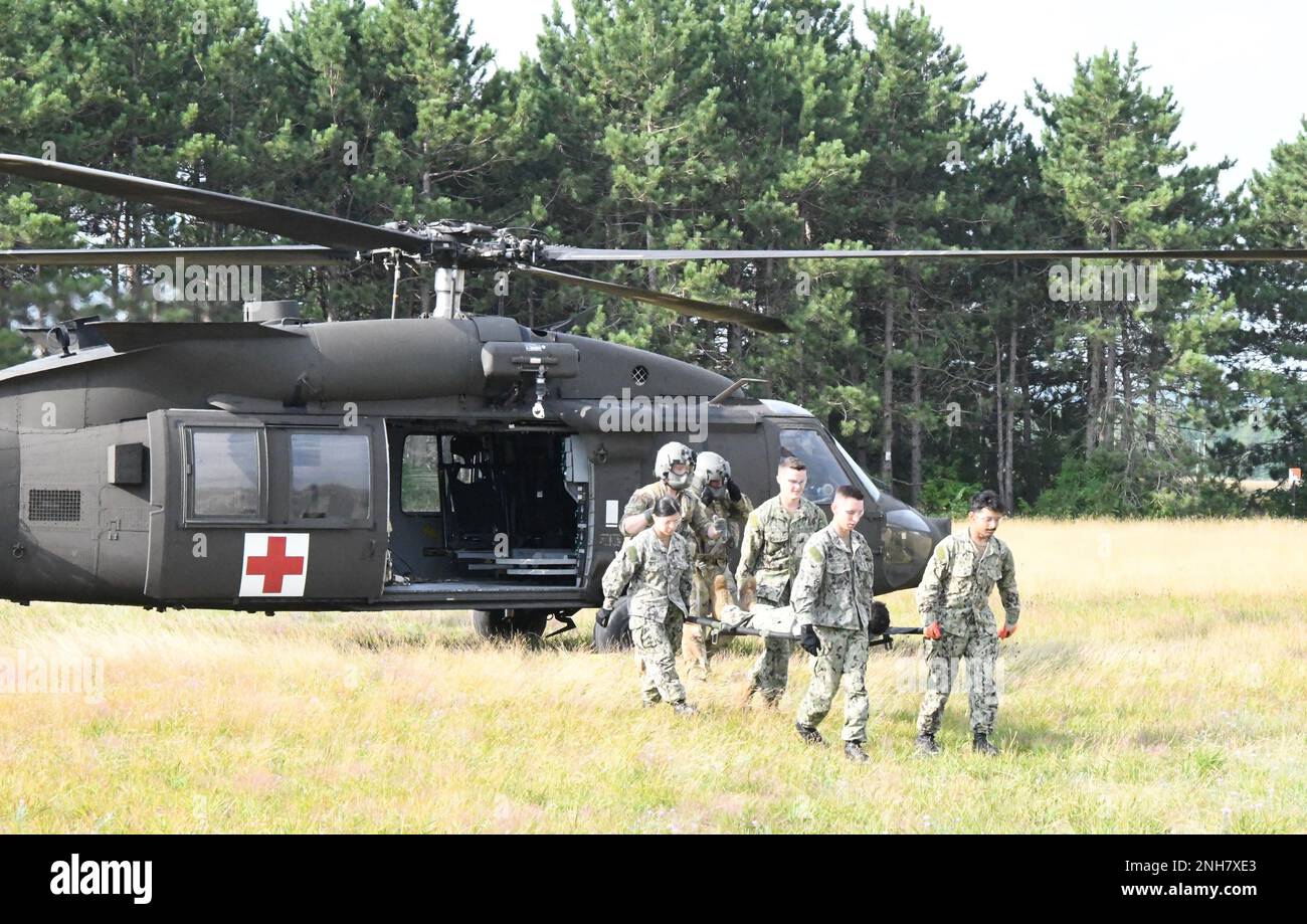 Roughly 60 Navy hospital corpsmen participated in Operation Commanding ...