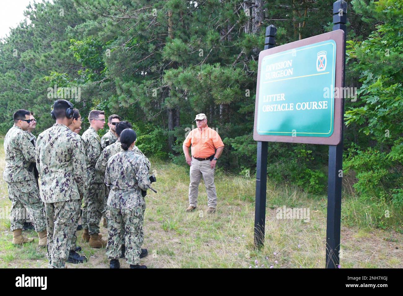 Roughly 60 Navy hospital corpsmen participated in Operation Commanding ...