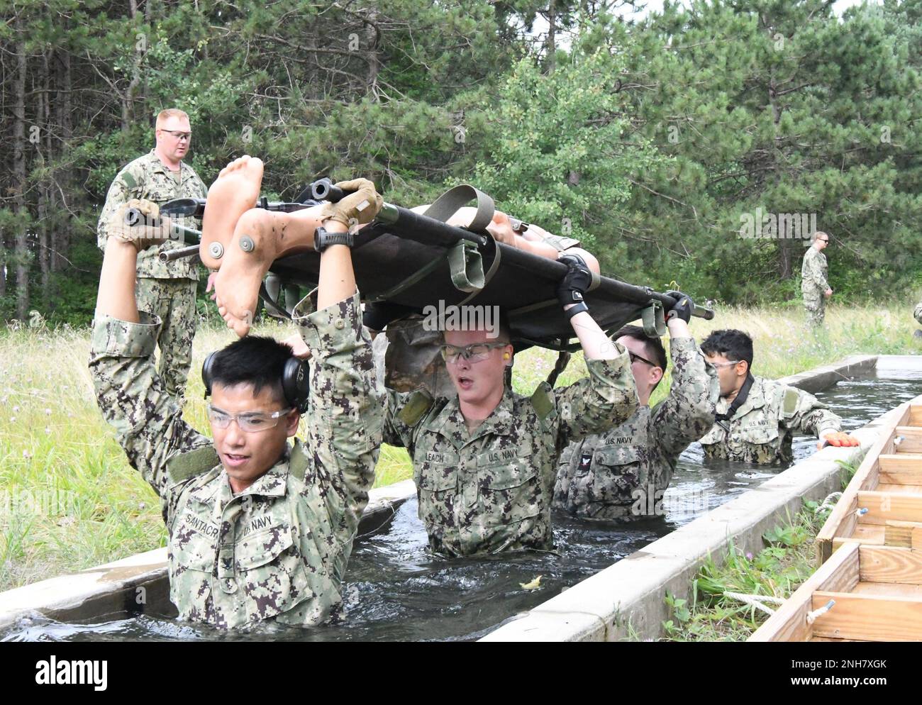 Roughly 60 Navy hospital corpsmen participated in Operation Commanding ...