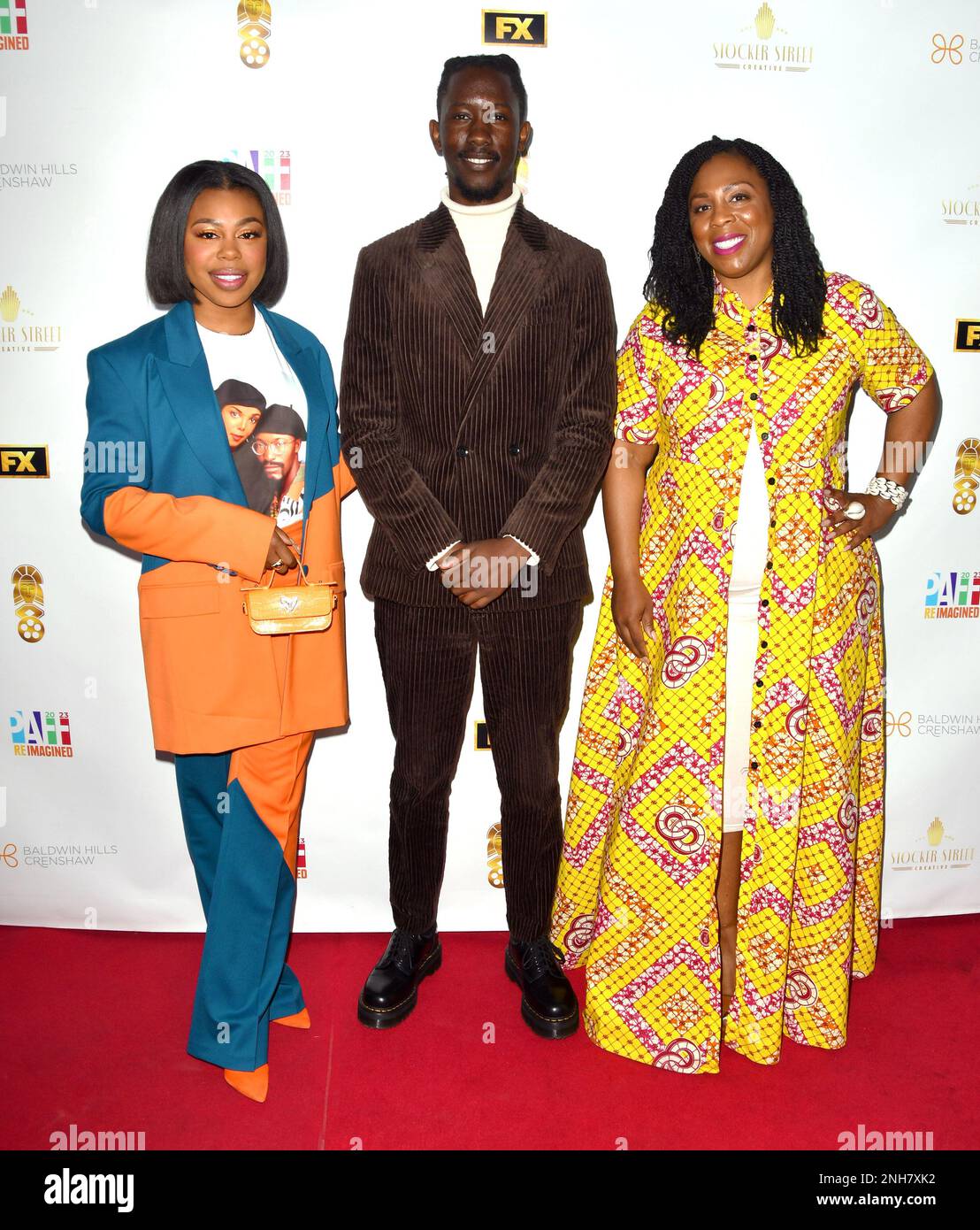 Los Angeles, Ca. 20th Feb, 2023. Gail Bean, Michael Mugisha, Jasmyne ...