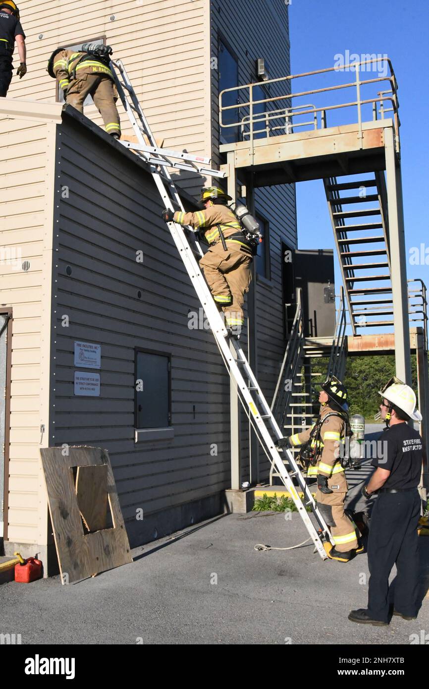 Sounds of chainsaws tearing into wood and pry bars forcing open a metal ...