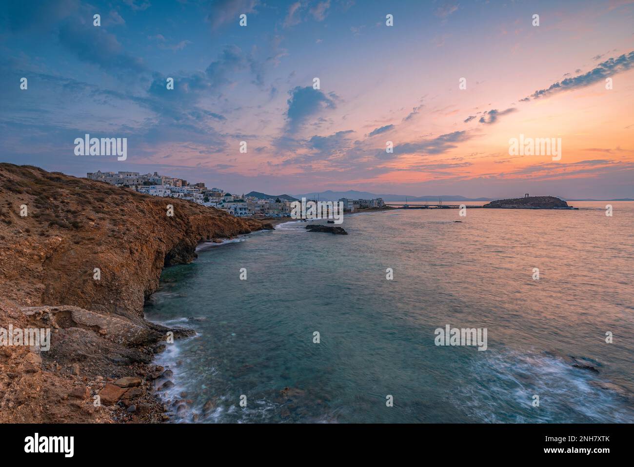 Greece naxos sunset hi-res stock photography and images - Alamy