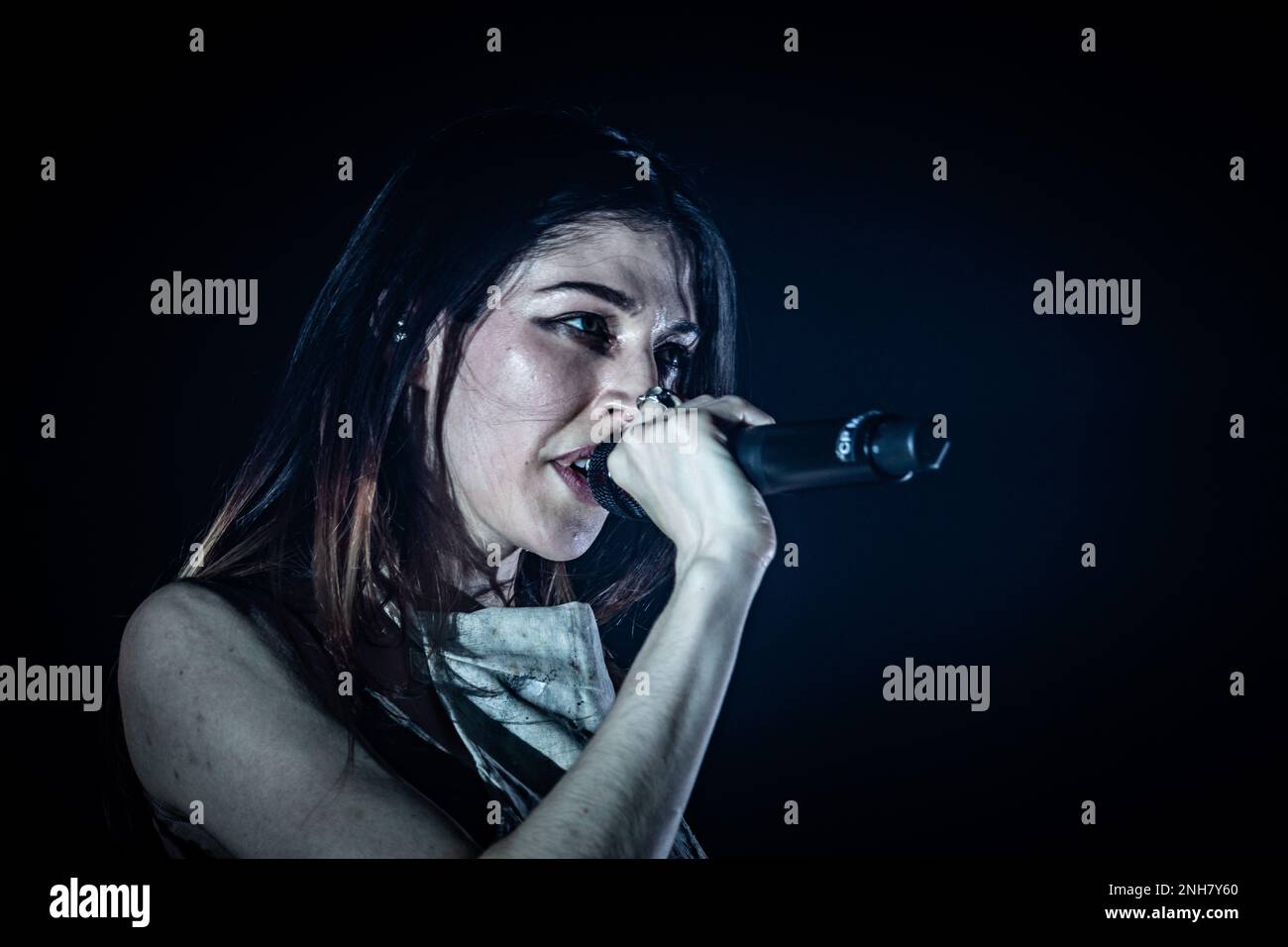 Copenhagen, Denmark. 20th Feb, 2023. The American singer Caroline ...