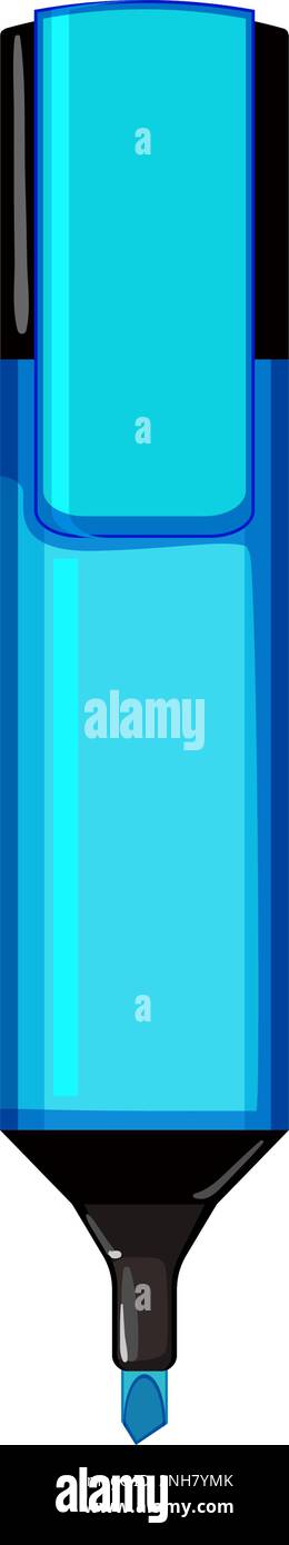 color highlighter cartoon vector illustration sign color Stock Vector ...