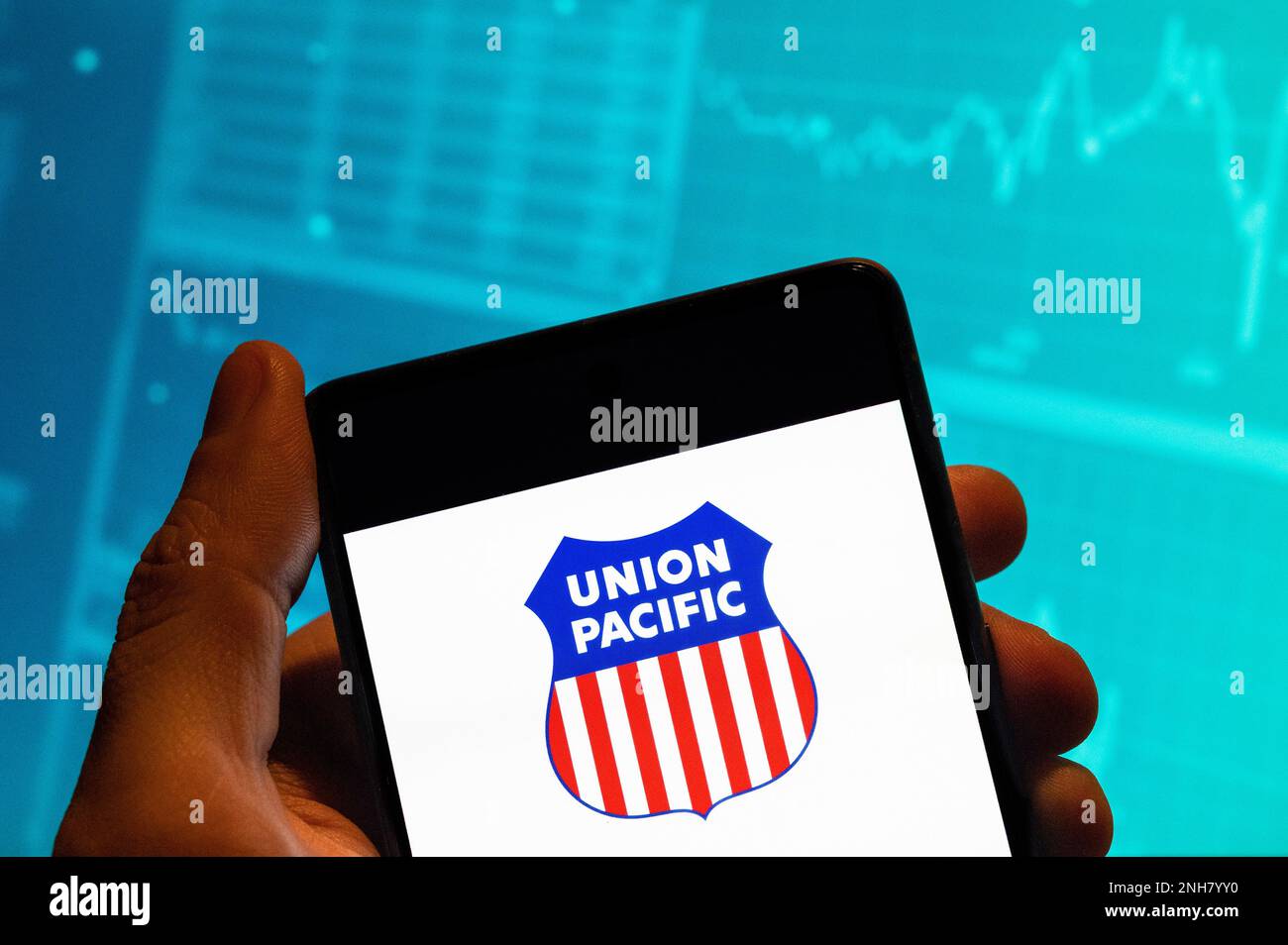 Union pacific logo hi-res stock photography and images - Alamy