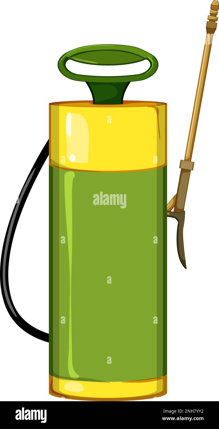 Pesticide Sprayer Cartoon