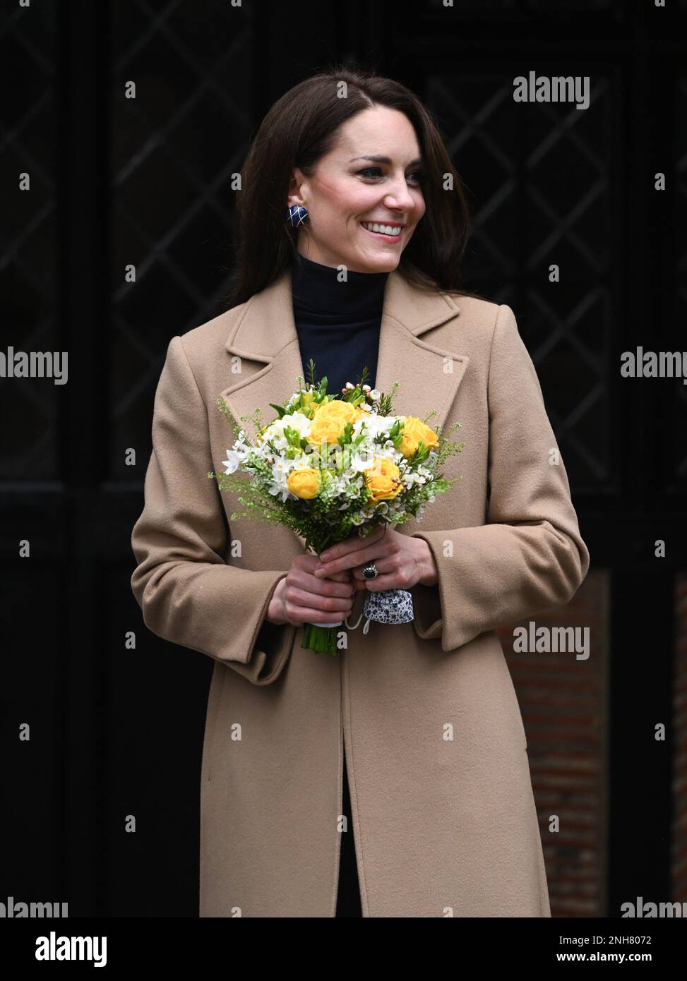 Slough, UK. 21st Feb, 2023. Slough, UK. The Princess of Wales visits ...