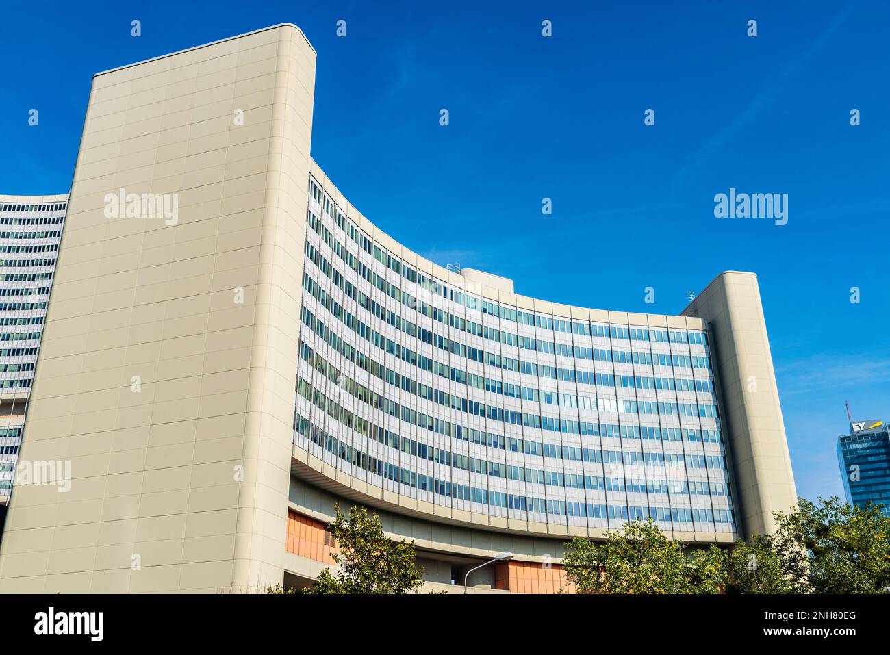 Vienna, Austria - October 17, 2022: Facade of the headquarters of ...
