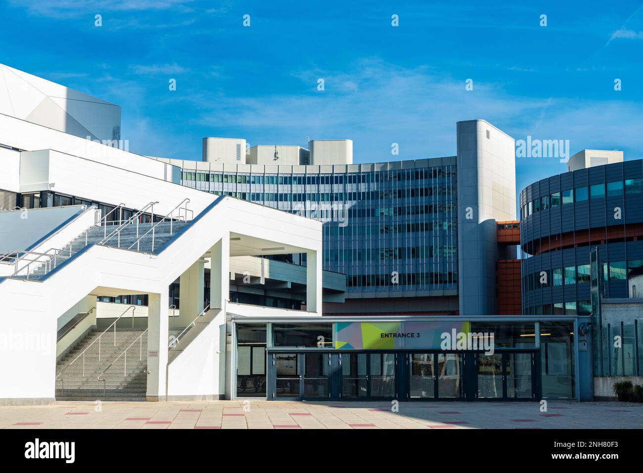 Vienna, Austria - October 17, 2022: Entrance of Austria Center Vienna ...