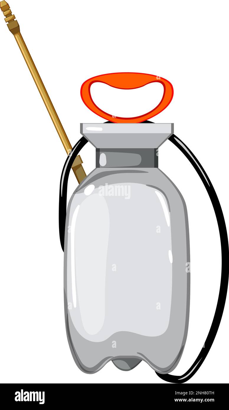 fertilizer garden sprayer cartoon vector illustration sign color Stock ...
