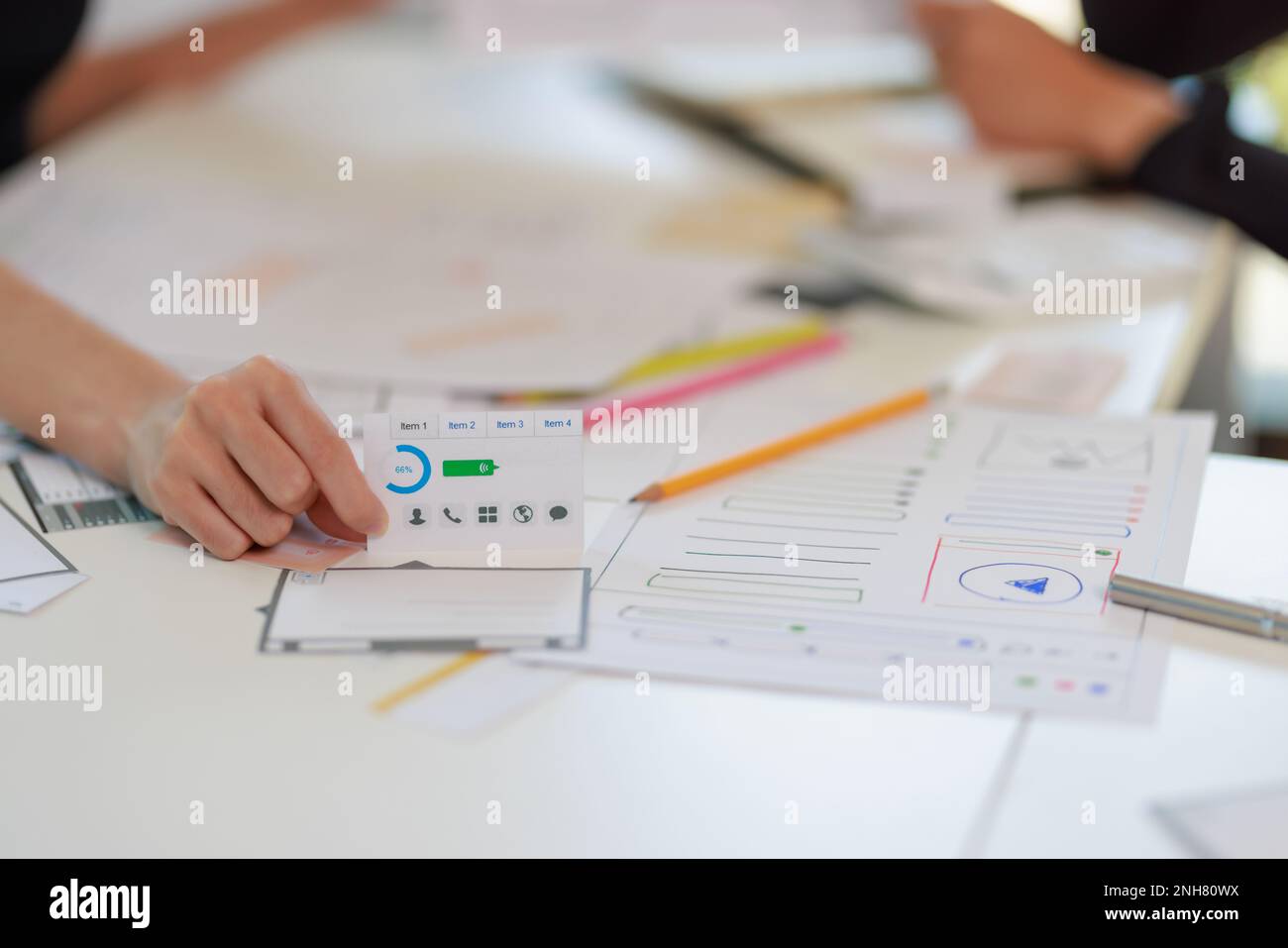 User experience user interface concept, ux ui Graphic designer creative ...