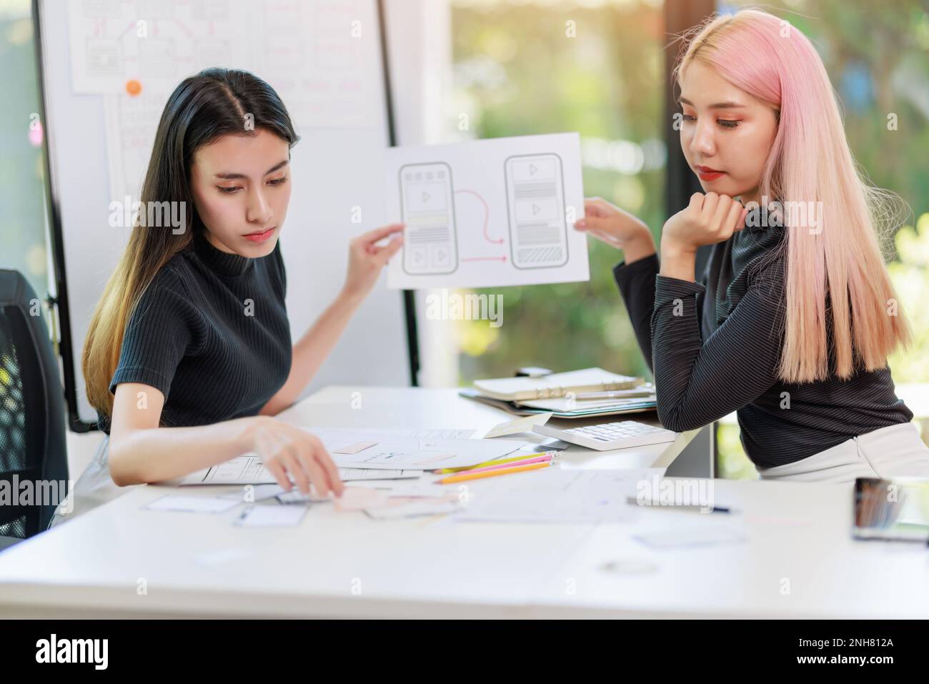 User experience user interface concept, ux ui Graphic designer creative ...