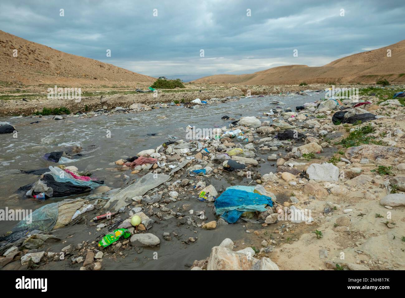 The Kidron Stream flows from Jerusalem to the Dead Sea. cia the west ...