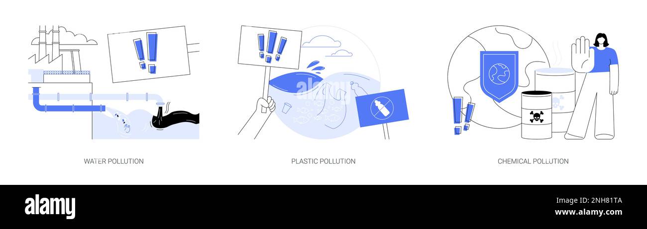 Environmental issue abstract concept vector illustrations Stock Vector ...