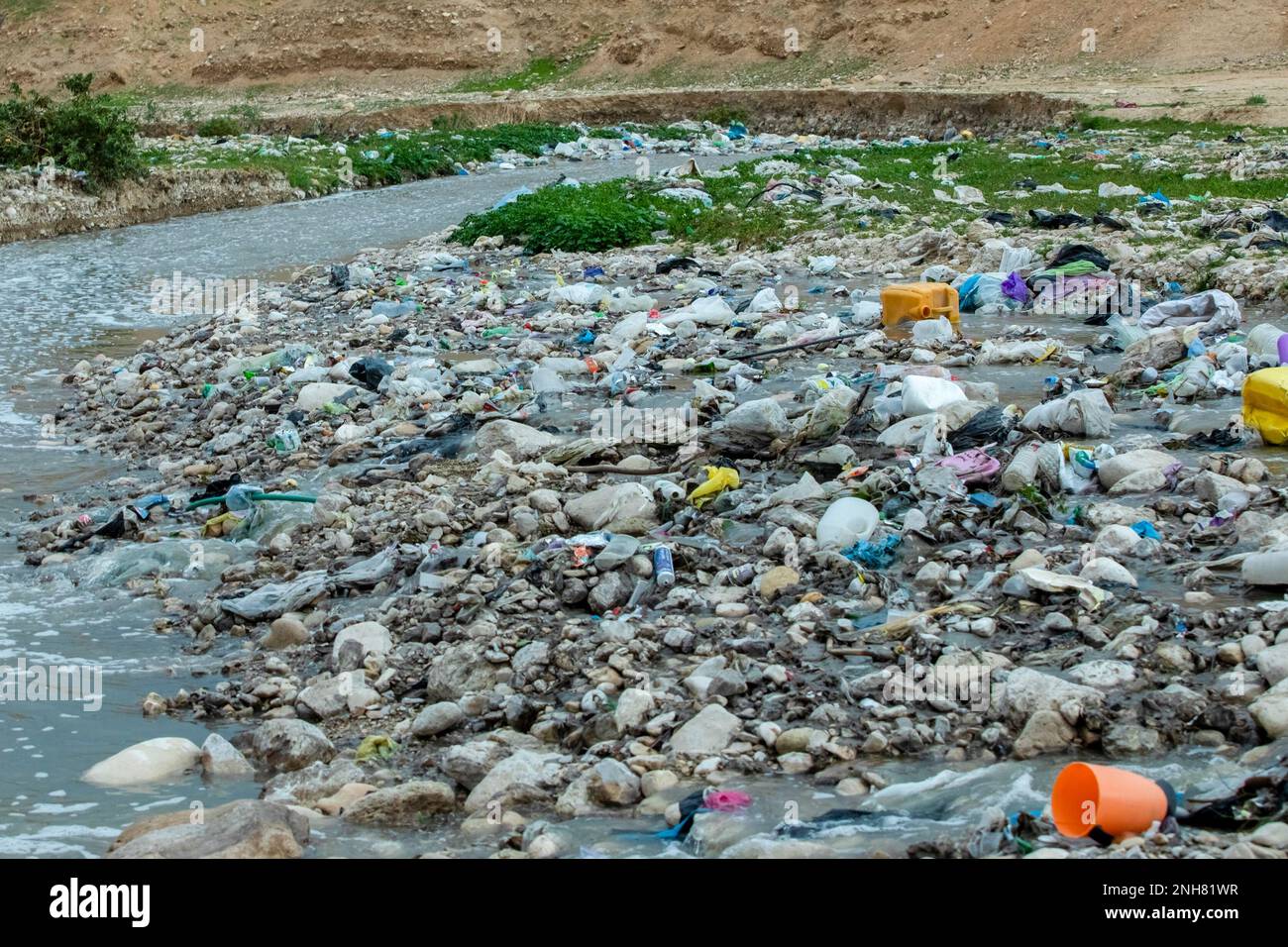 The Kidron Stream flows from Jerusalem to the Dead Sea. cia the west ...