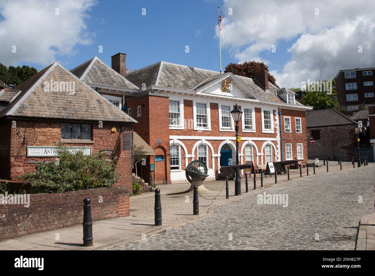 Custom House visitor centre in Exeter, Devon in the UK Stock Photo - Alamy