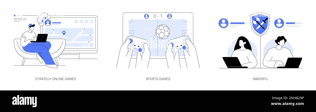 Real time strategy games Stock Vector Images - Alamy