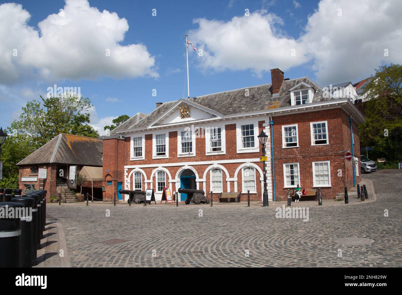 Custom House visitor centre in Exeter, Devon in the UK Stock Photo - Alamy