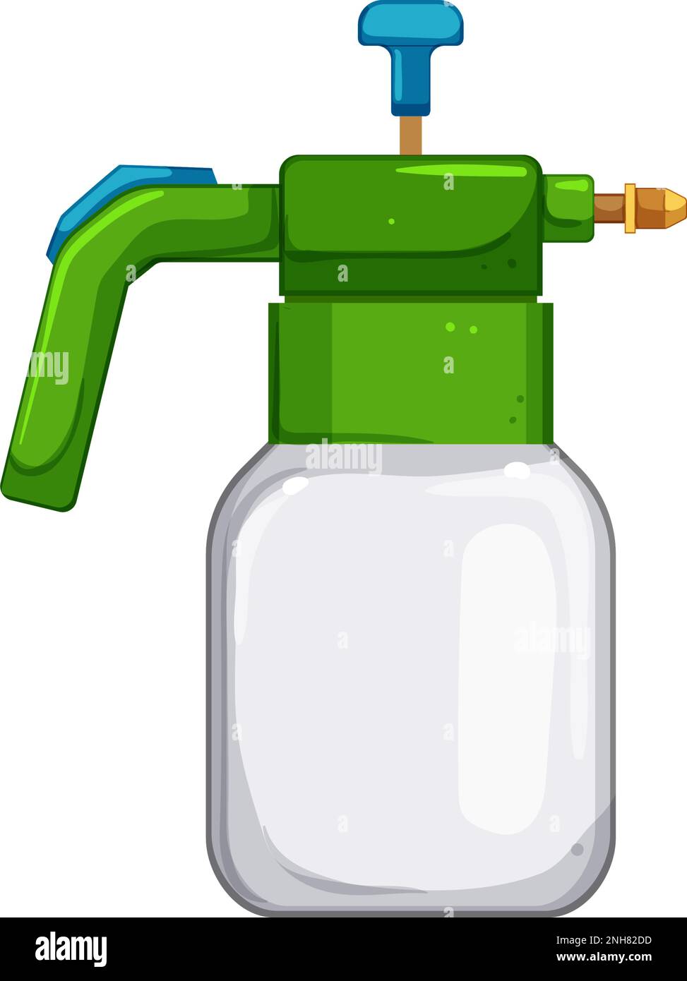 equipment garden sprayer cartoon vector illustration sign color Stock ...