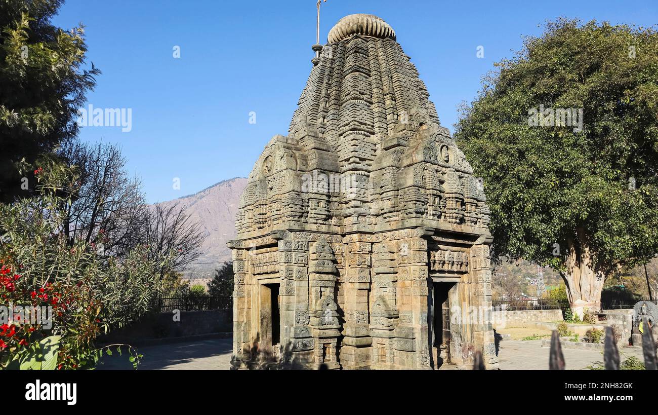 View of Bishweshwar Mahadev Temple, Bajaura, Kullu, Himachal Pradesh ...