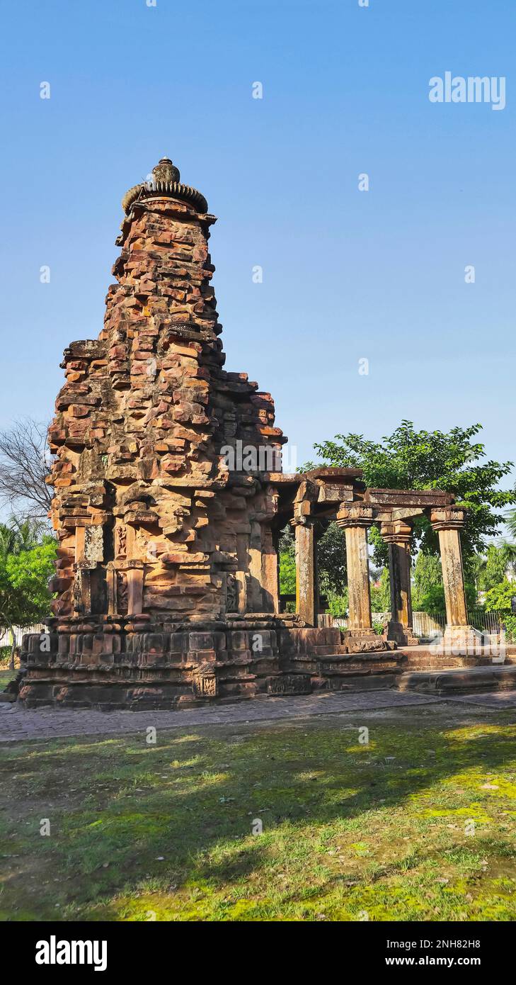 Portrait View of Ruined Sahashtra Shivlinga Temple, Bamora, Beena ...