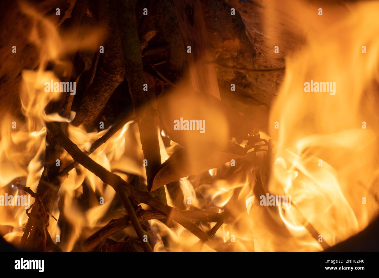 Flame and light. Fire explosion, Fiery Background, Fire and smoke after ...