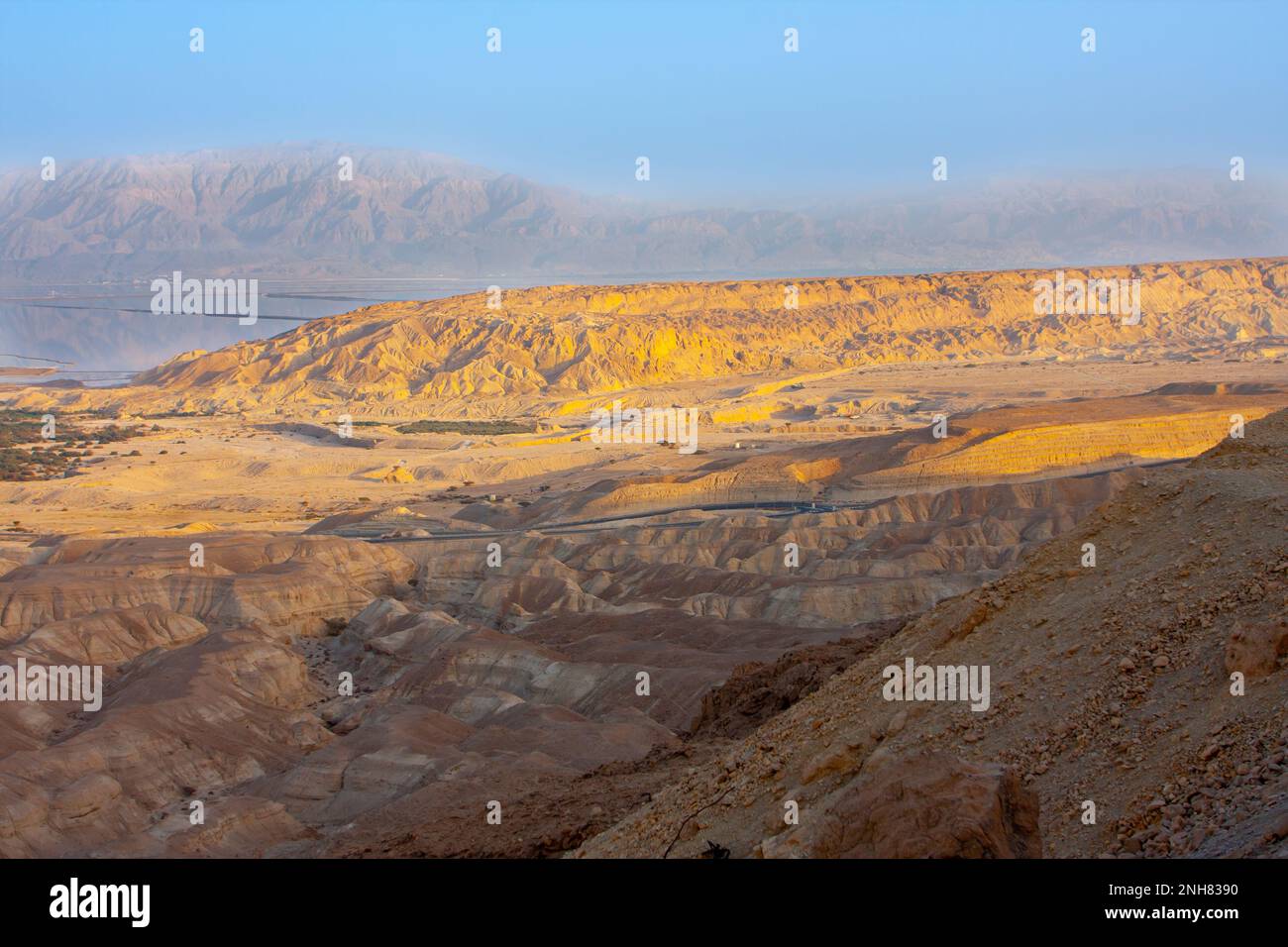 Aerial Photography with a drone. Elevated view of the eroded sandstone ...