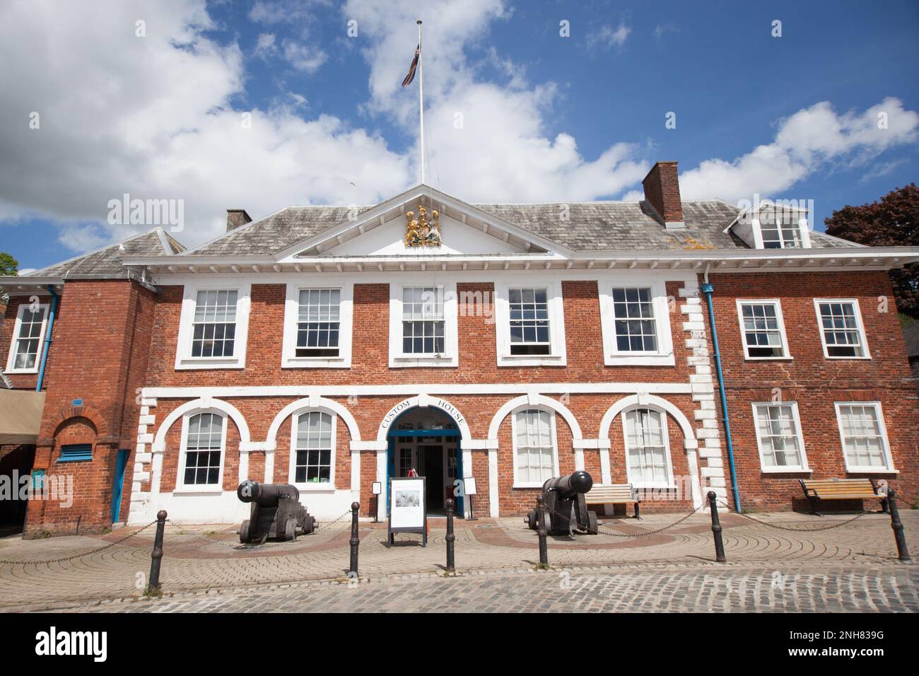 Custom House visitor centre in Exeter, Devon in the UK Stock Photo - Alamy