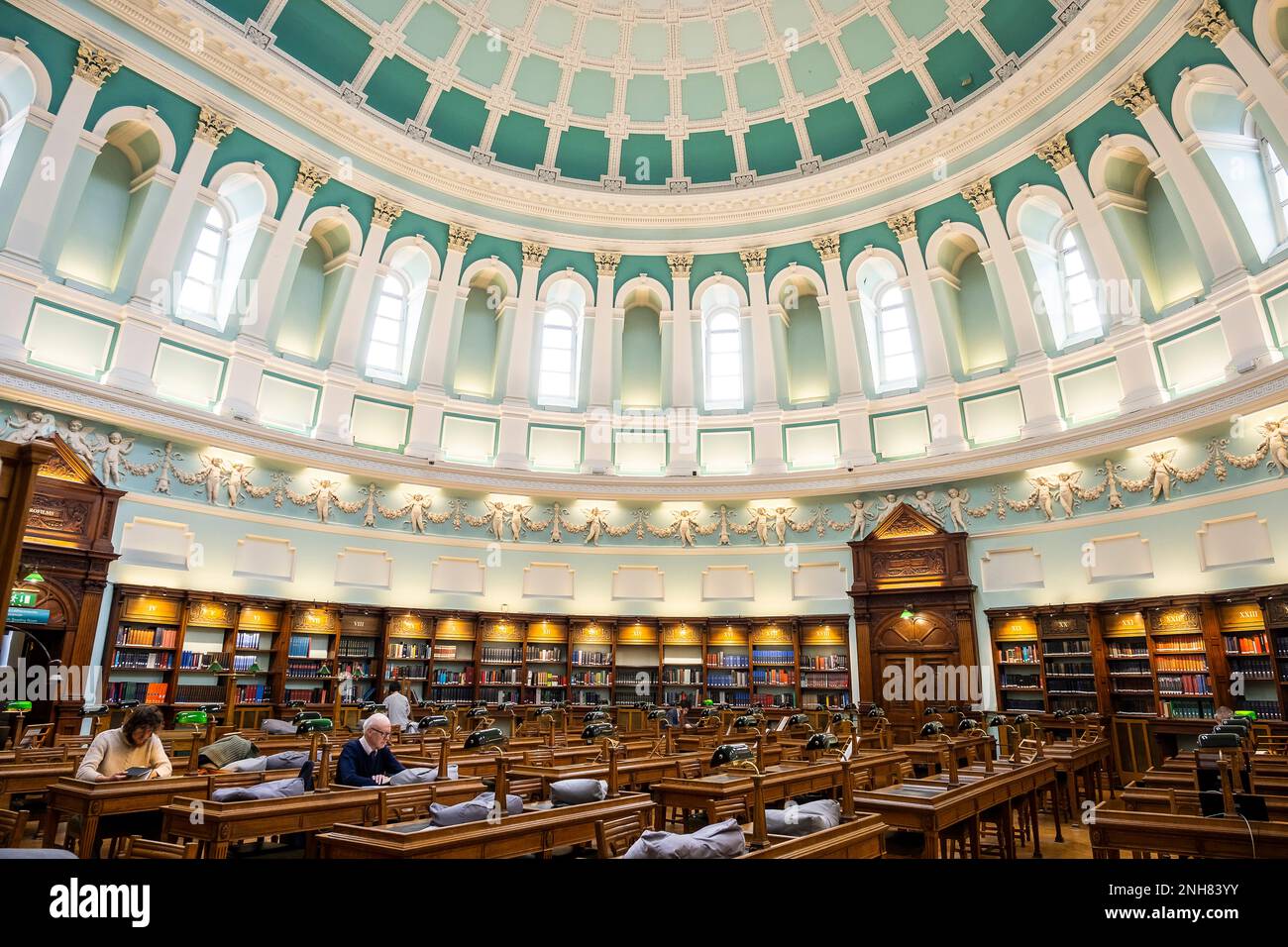 National Library of Ireland. The Reading Room. The building was ...