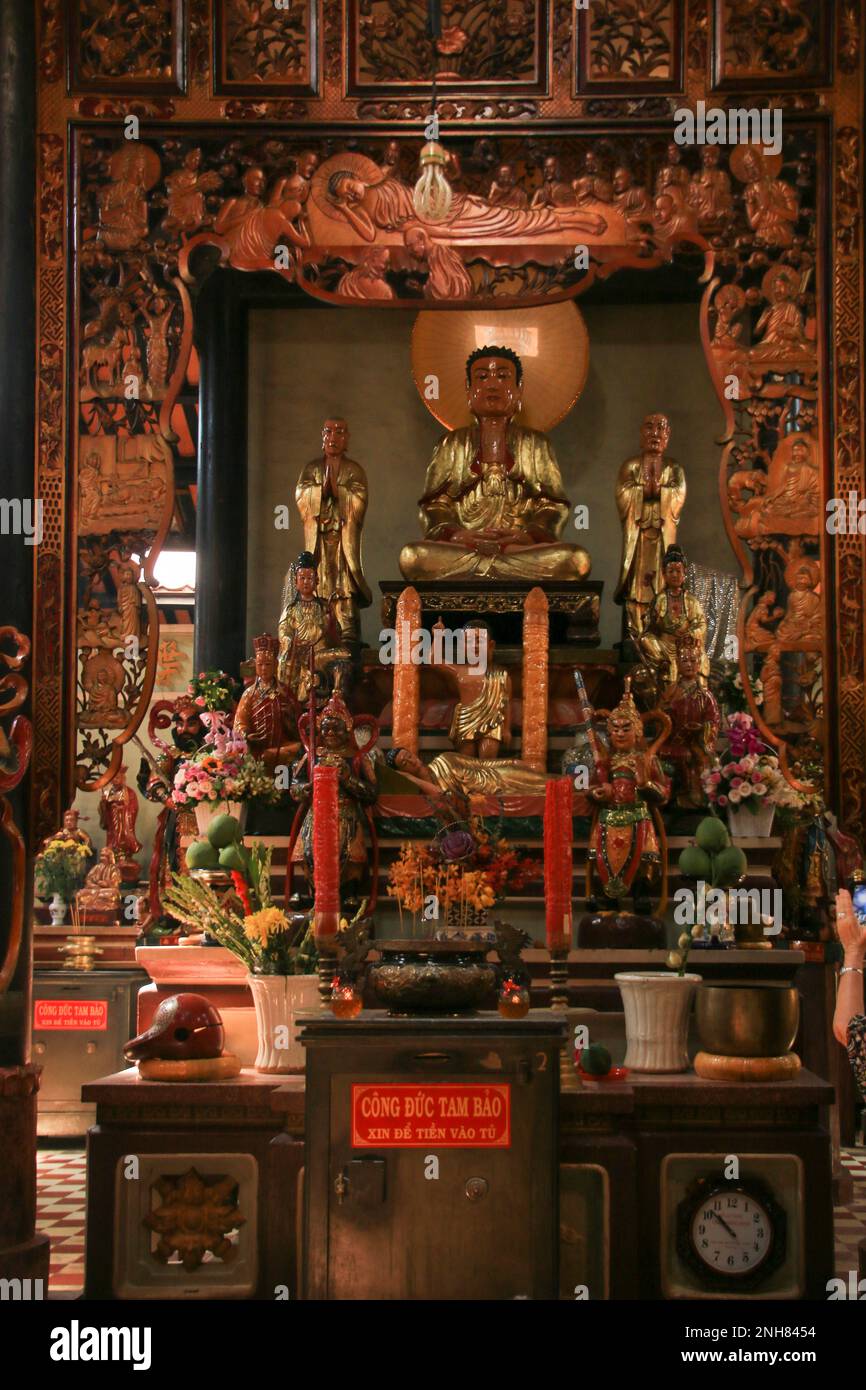 Ba Chua Xu Temple, Chau Doc, An Giang, Vietnam Stock Photo - Alamy