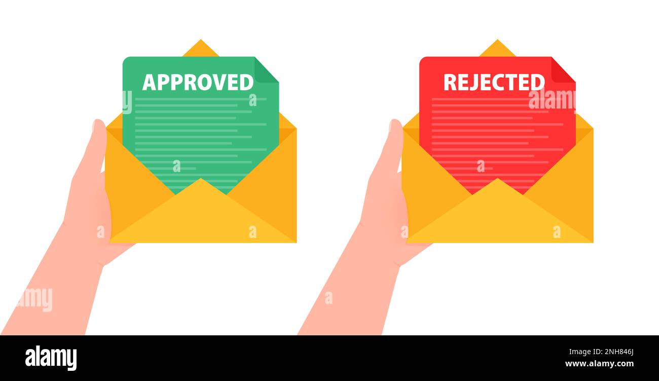 Letter approved hi-res stock photography and images - Alamy